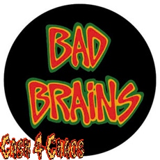 bad brains 1" pin / button / badge #B195 – Cash 4 Chaos