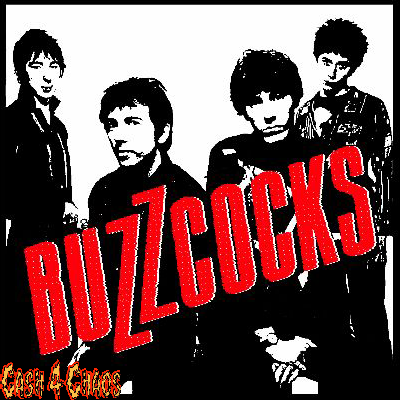 Buzzcocks Screened Canvas Back Patch – Cash 4 Chaos