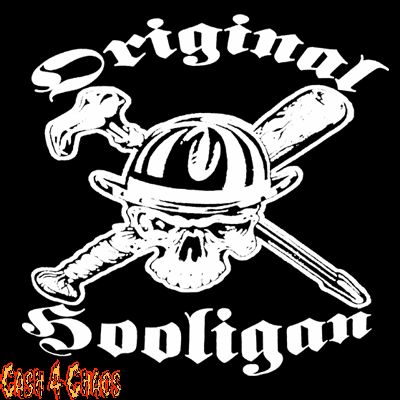 Original Hooligan Screened Canvas Back Patch – Cash 4 Chaos