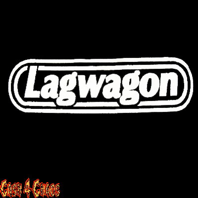 Lagwagon (logo) Screened Canvas Back Patch – Cash 4 Chaos