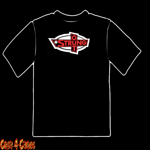 Strung Out Red & White Design Tee – Cash 4 Chaos